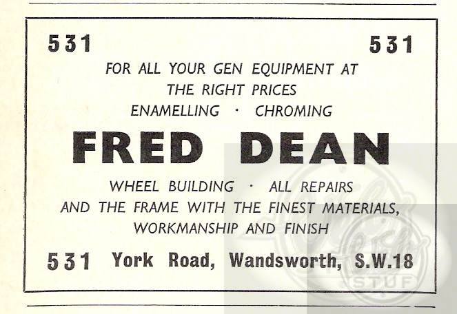 Early 60’s Fred Dean Restoration - Velostuf